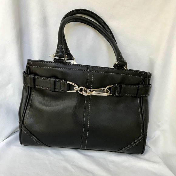 Coach | Bags | Coach Black Hamilton Bag | Poshmark